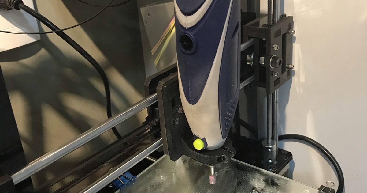 Dremel adapter for Graber i3 by victornpb | Download free STL model ...
