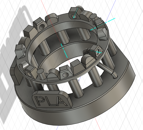 Filament Sample and test part by InqEnzo | Download free STL model ...