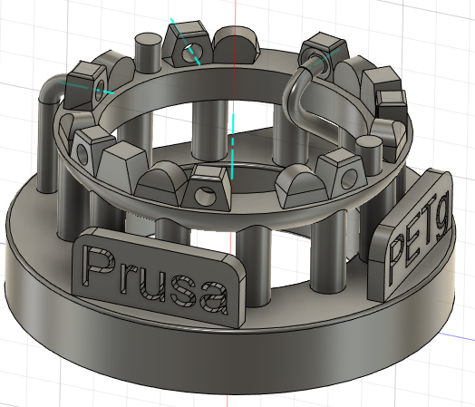 Filament Sample and test part by InqEnzo | Download free STL model ...