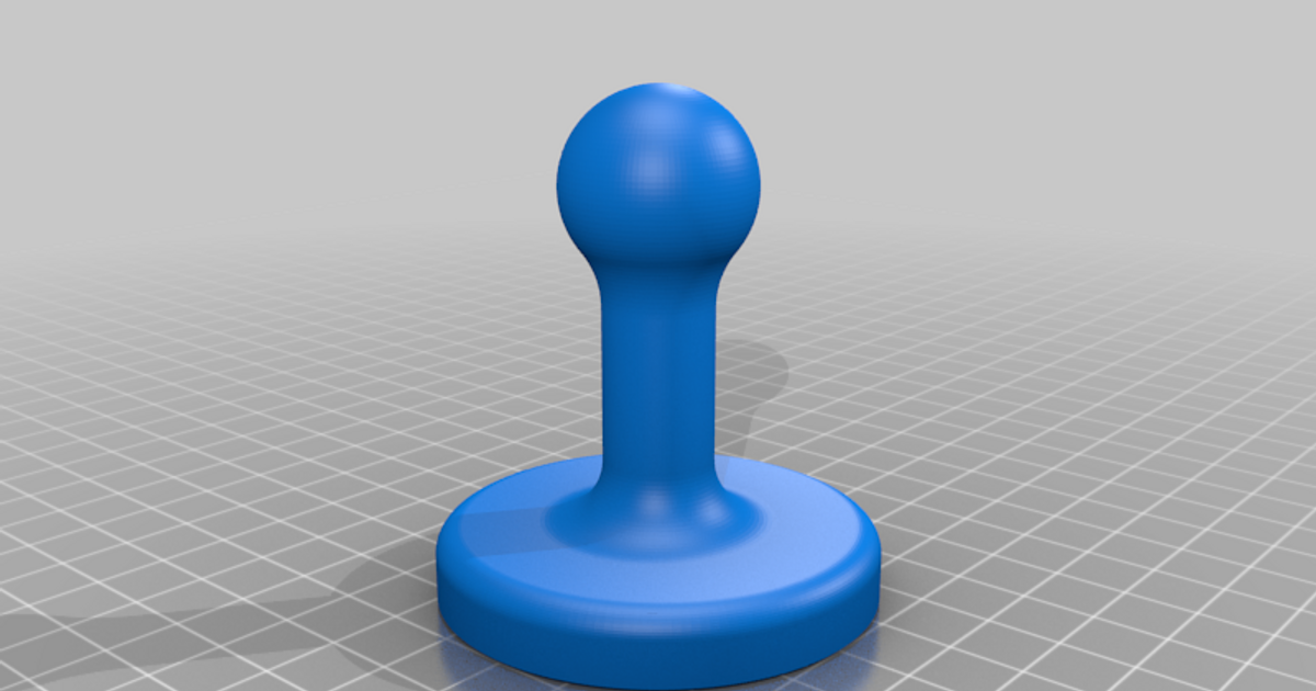 Senseo Pad Stamper by Dogfroster | Download free STL model | Printables.com