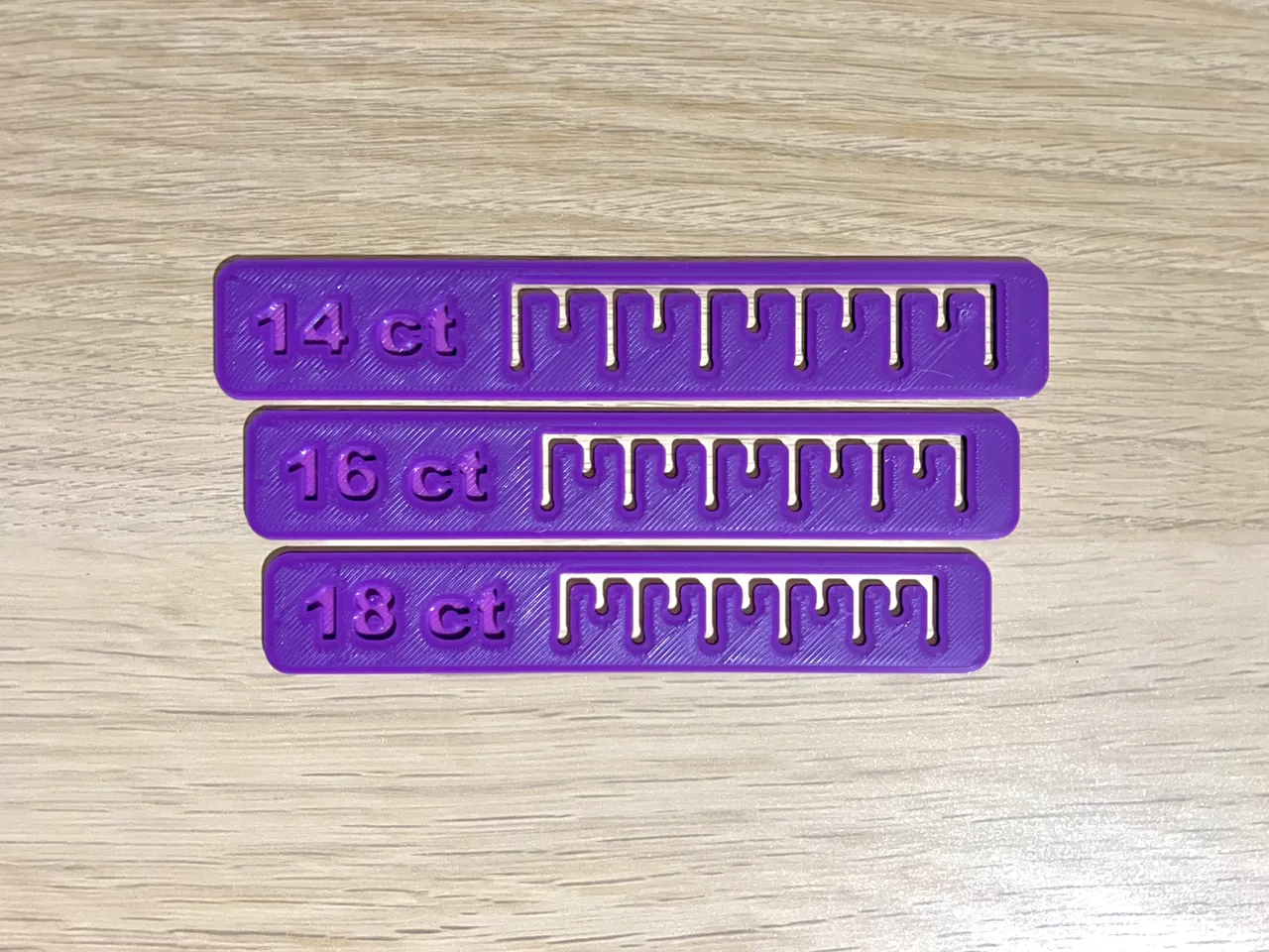 Cross stitch grid rulers by olivvybee | Download free STL model ...