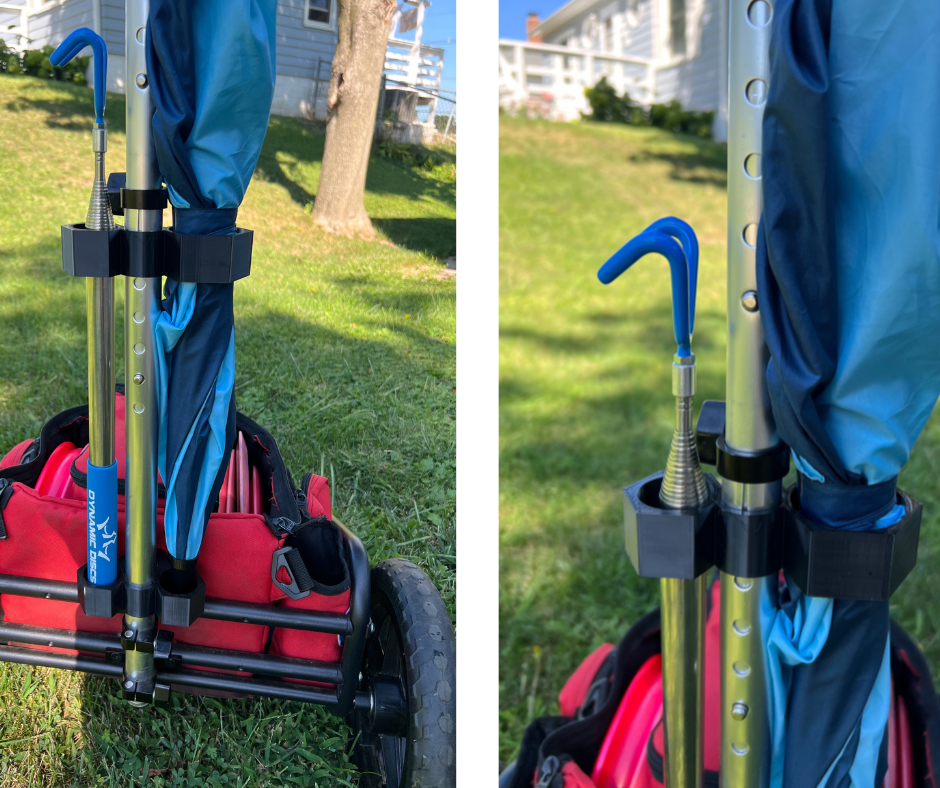 MVP Rover Cart Upgrade Kit: Umbrella and Disc Retriever Holders by ...