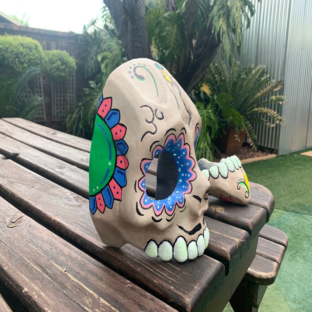 Day of the dead mask by Jeanre | Download free STL model | Printables.com