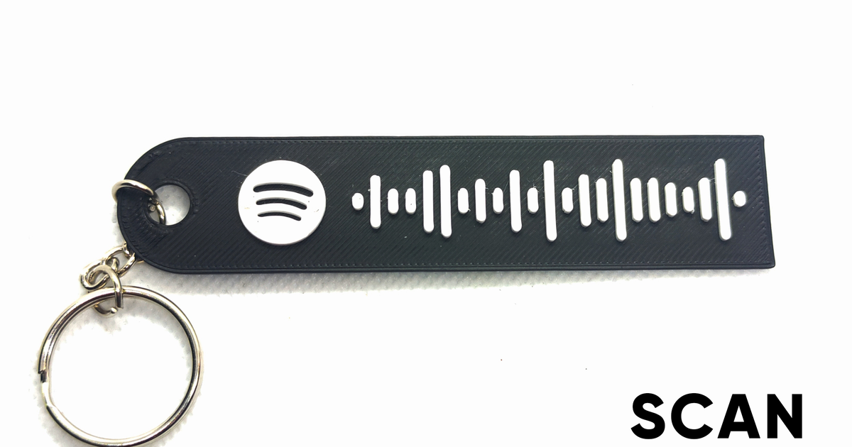 Your Favorite Song - Spotify keychain - Just Scan It! by Madzialke ...