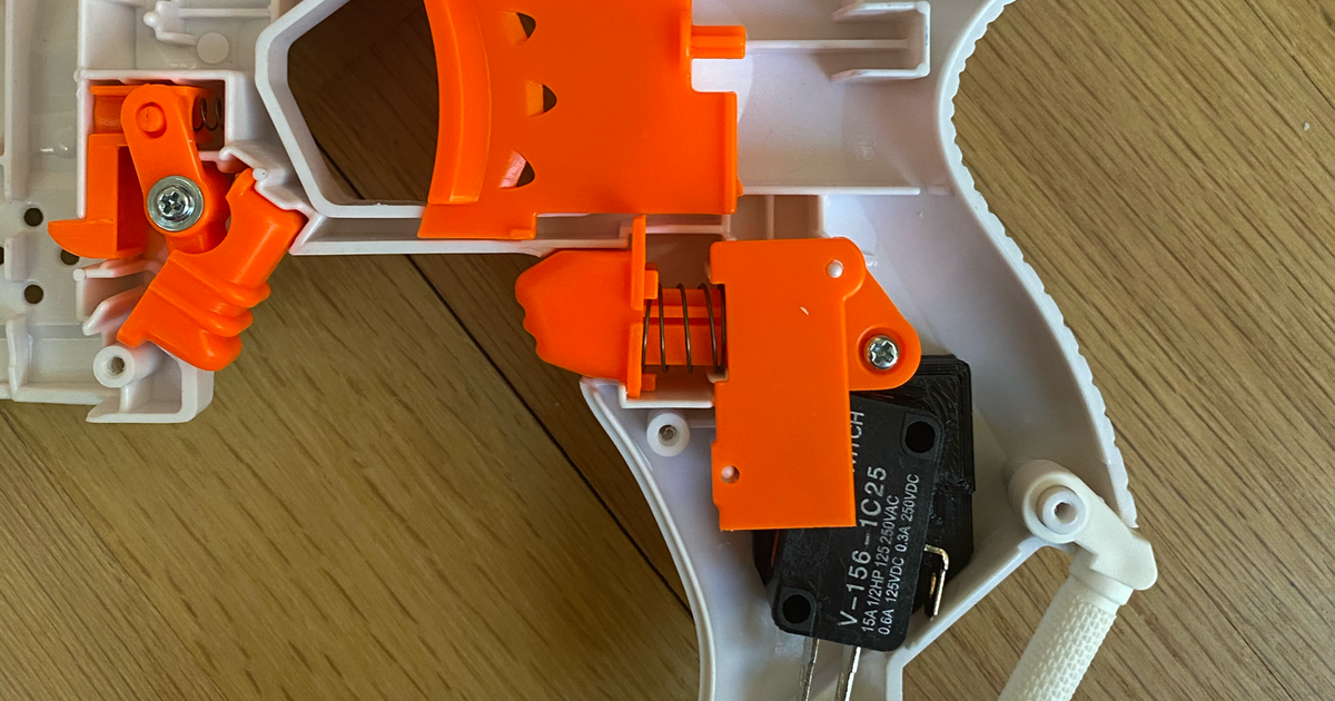 Friction fit Stryfe switch plate by Bazing89 | Download free STL model ...