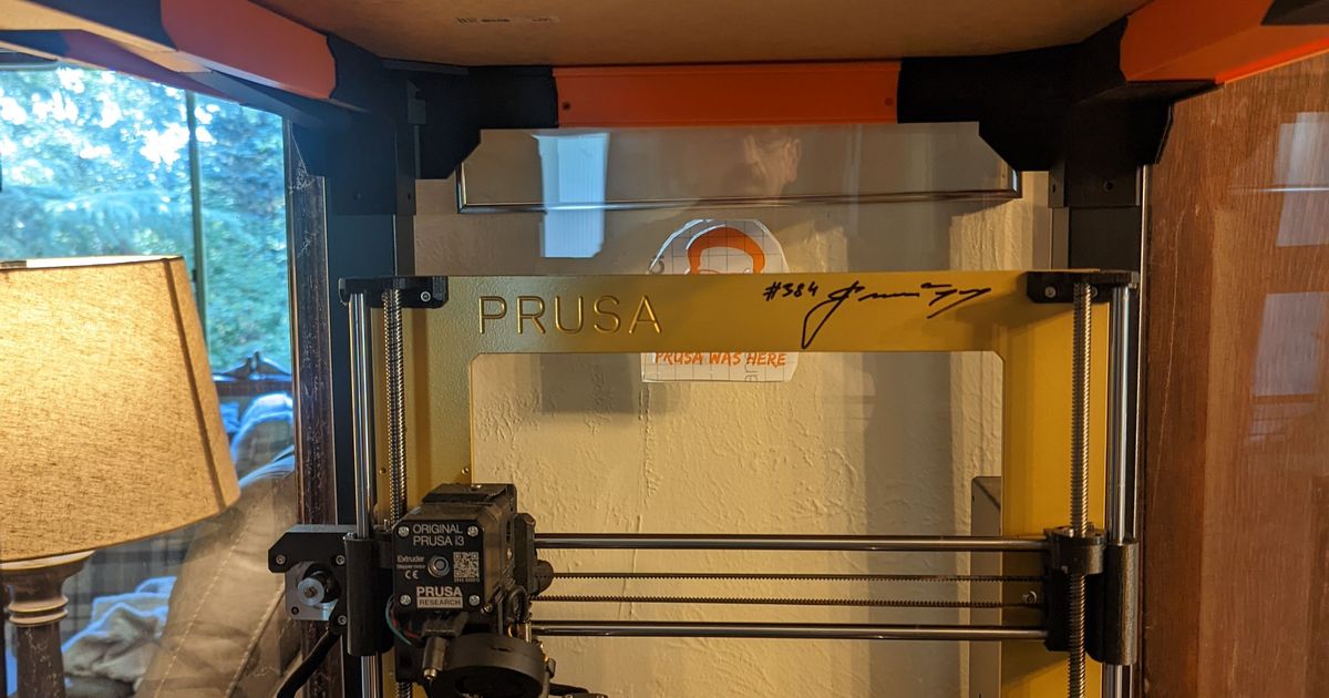 Prusa Enclosure V2 - MMU2S Remix of 3 Top Center Pieces by ...