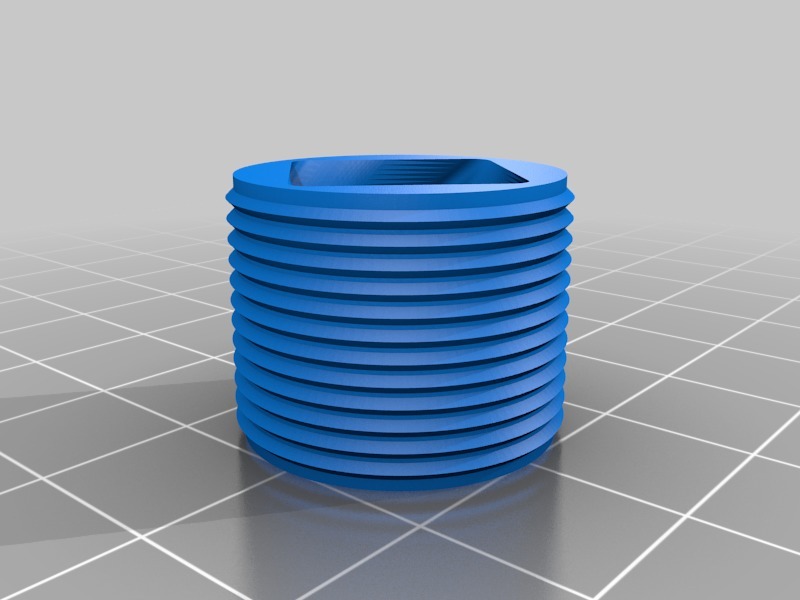 Push Drill with Realistic Chuck by BMan | Download free STL model ...