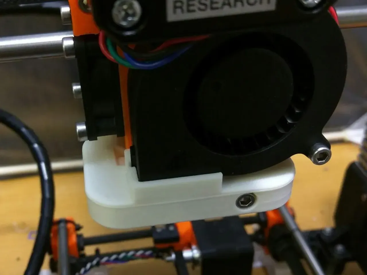 Improved Prusa MK2 Fan Nozzle by BMan | Download free STL model ...