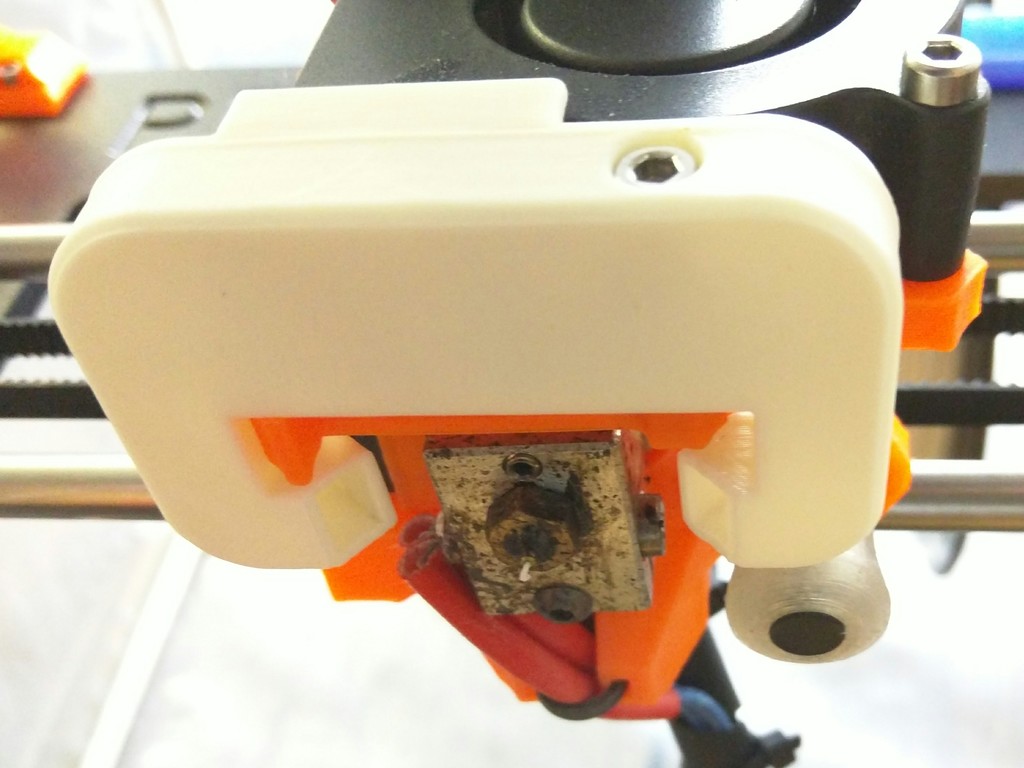 Improved Prusa MK2 Fan Nozzle by BMan | Download free STL model ...