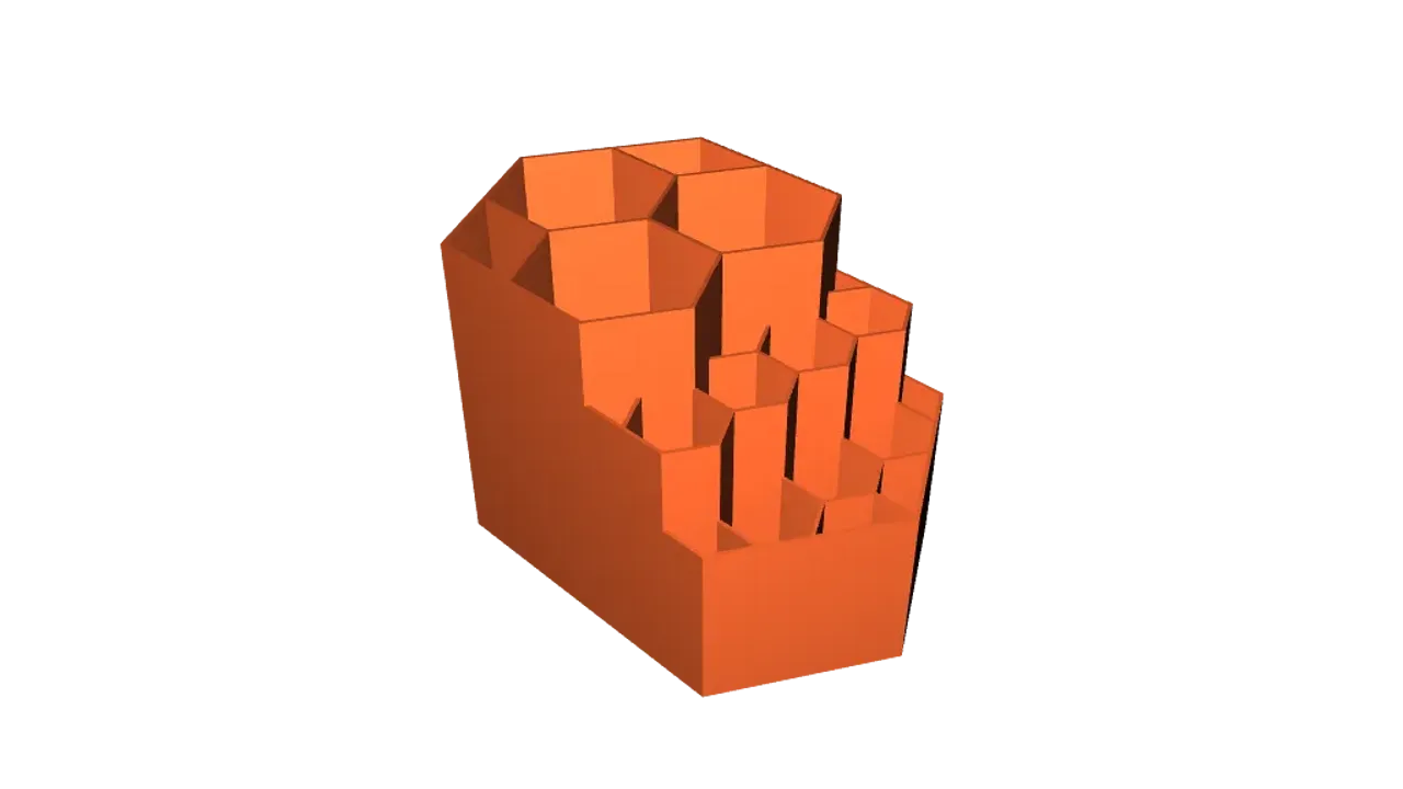 Hexagon Tool Holder by BMan | Download free STL model | Printables.com