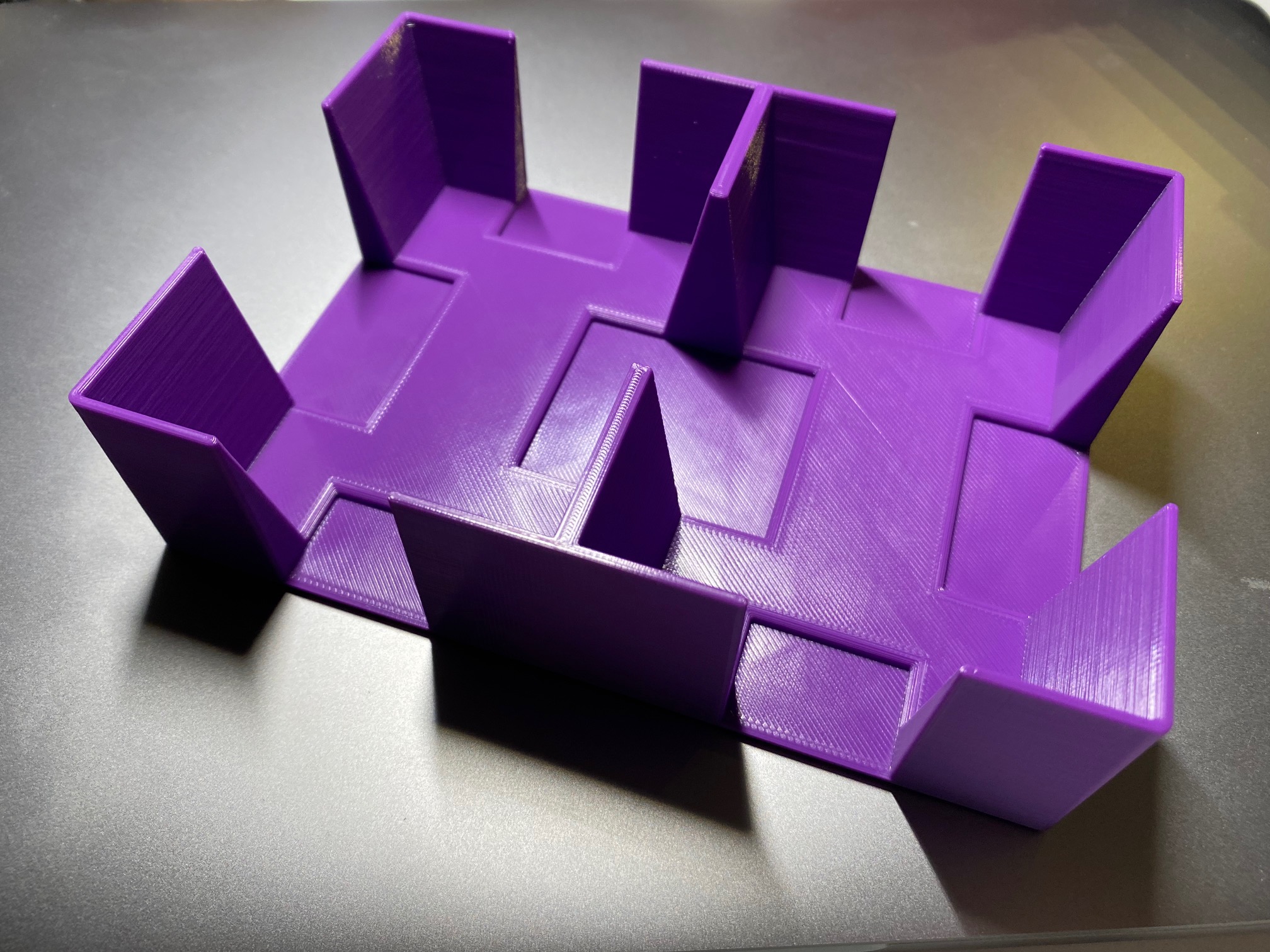 Card Tray (Draw/Discard) for Uno, Five Crowns, Skip Bo etc. by tjdesign ...