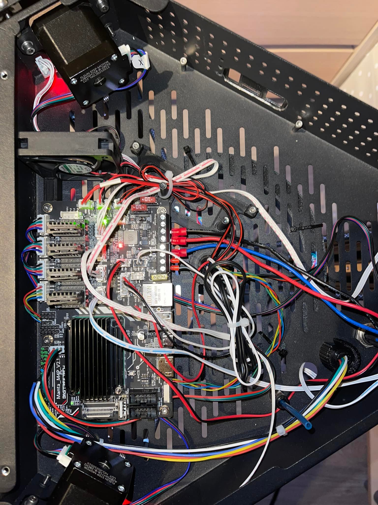 FLSUN Super Racer Manta M4P Mount by Guilouz | Download free STL model ...