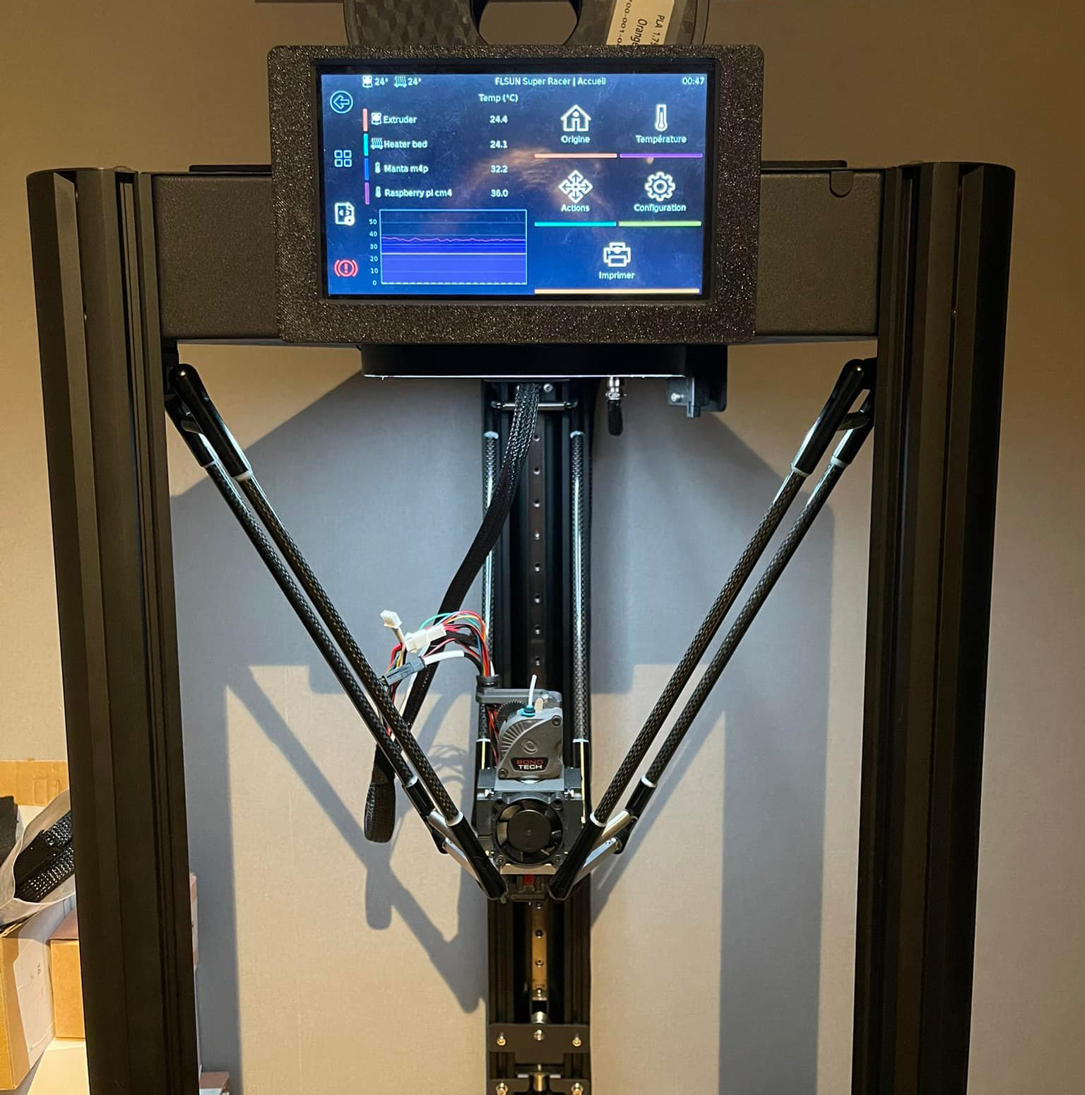 FLSUN Super Racer PITFT70 Case & Mount por Guilouz | Descargar modelo ...