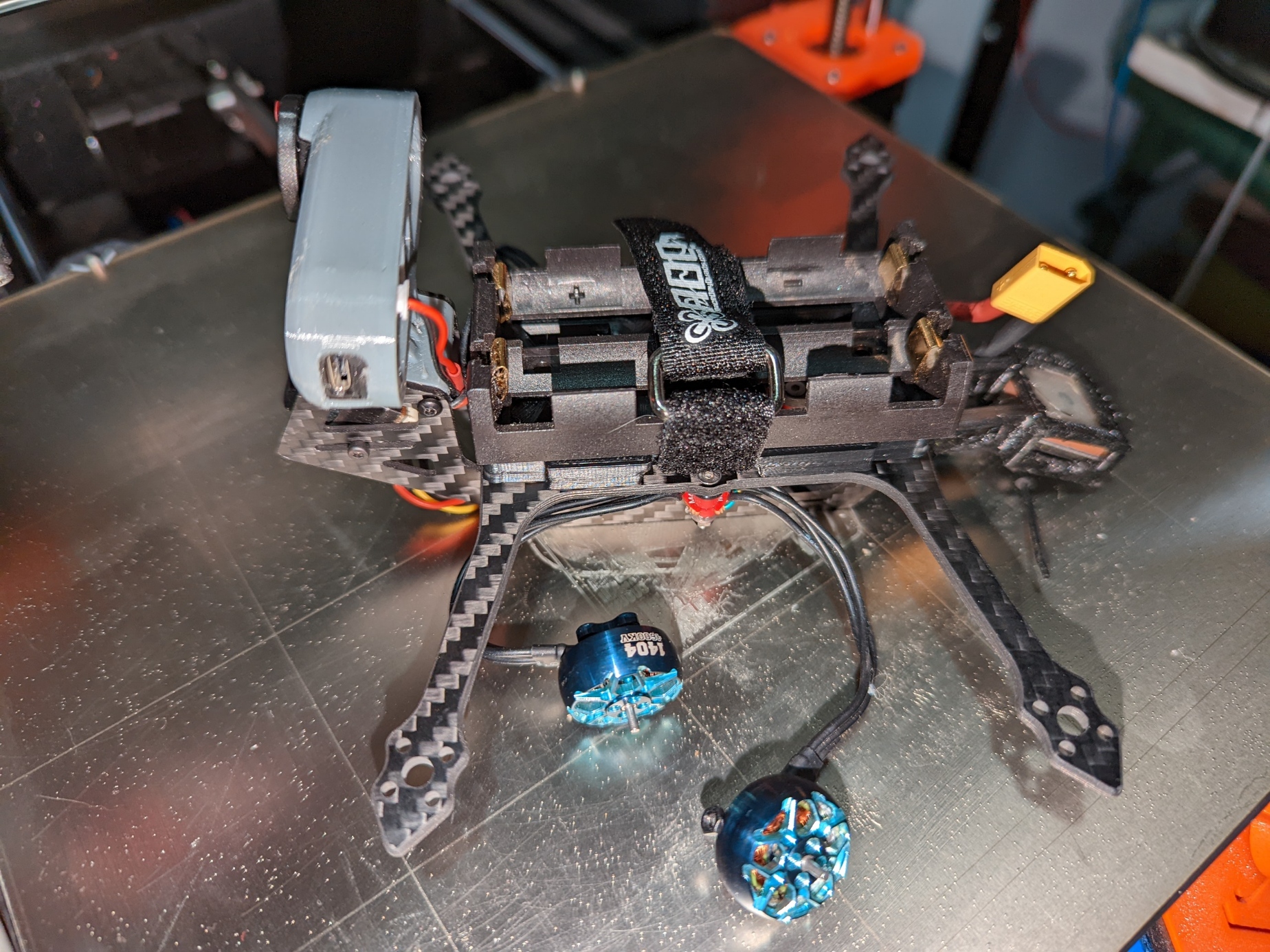 HGLRC Rekon35 battery plate riser by Mupshot | Download free STL model ...