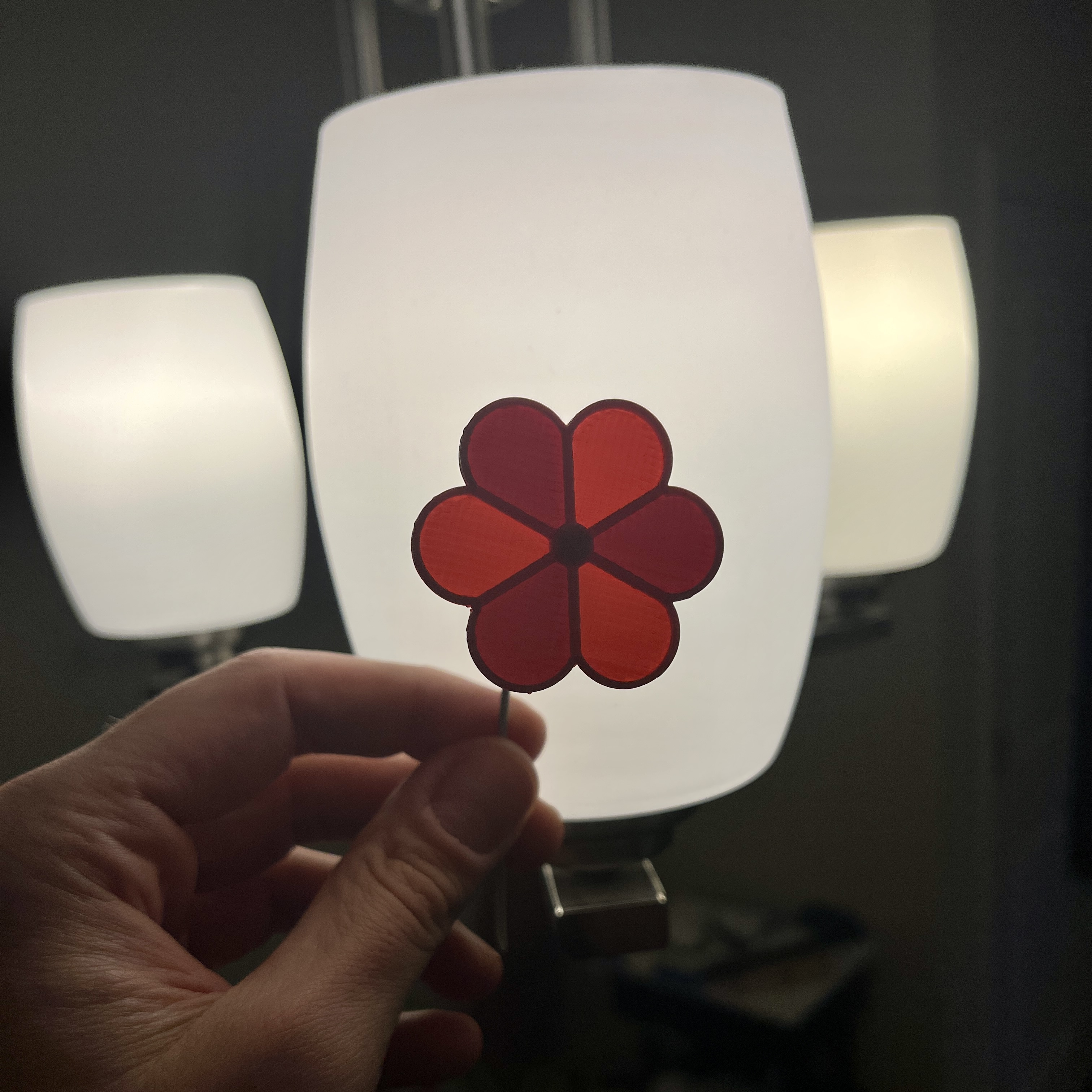 Filament Sample Simple Flower by ogre_nick | Download free STL model ...