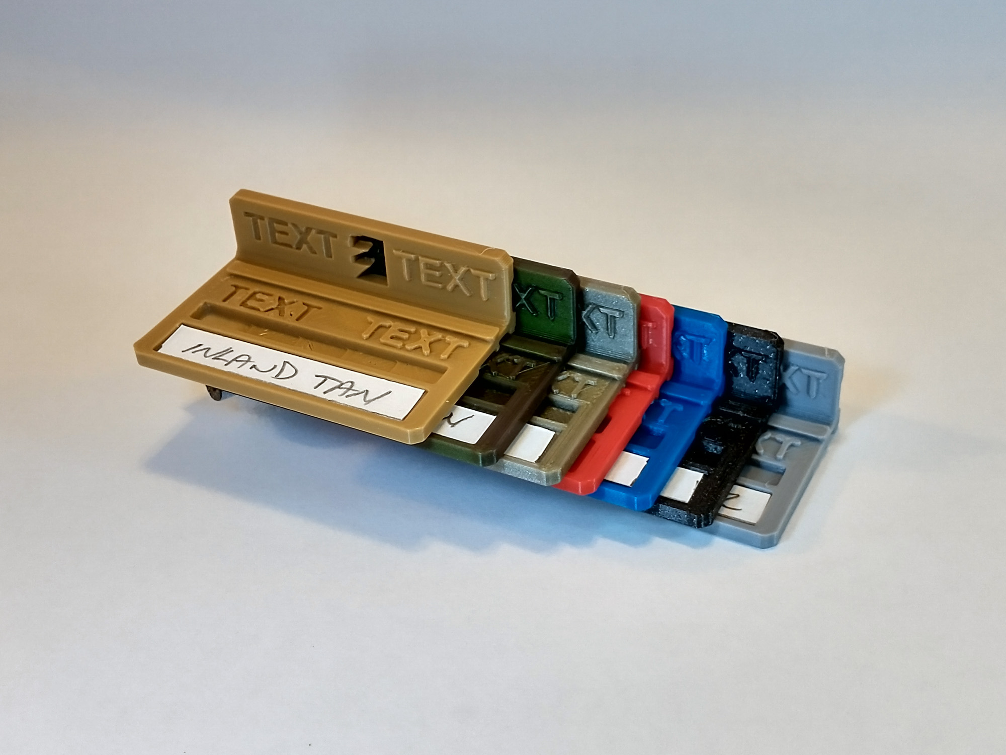 Interlocking Filament Swatches by LoboCNC | Download free STL model ...