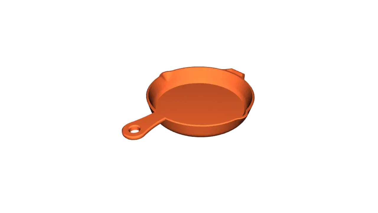 Toy frying pan by ZRex | Download free STL model | Printables.com