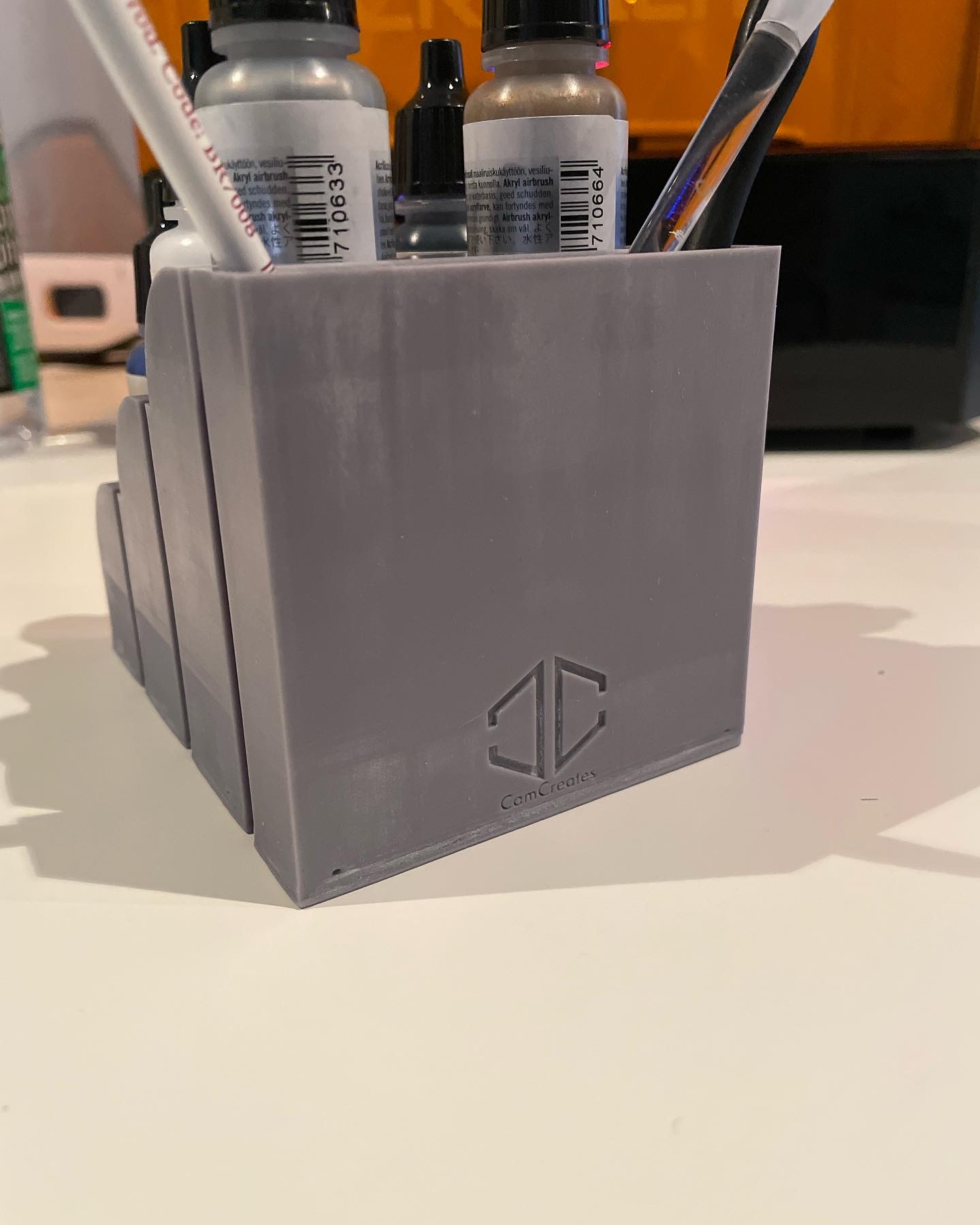 Modular Model Paints Rack by Cameron | Download free STL model ...