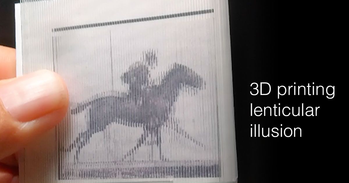 3D printing lenticular lenses by Kagarov | Download free STL model ...