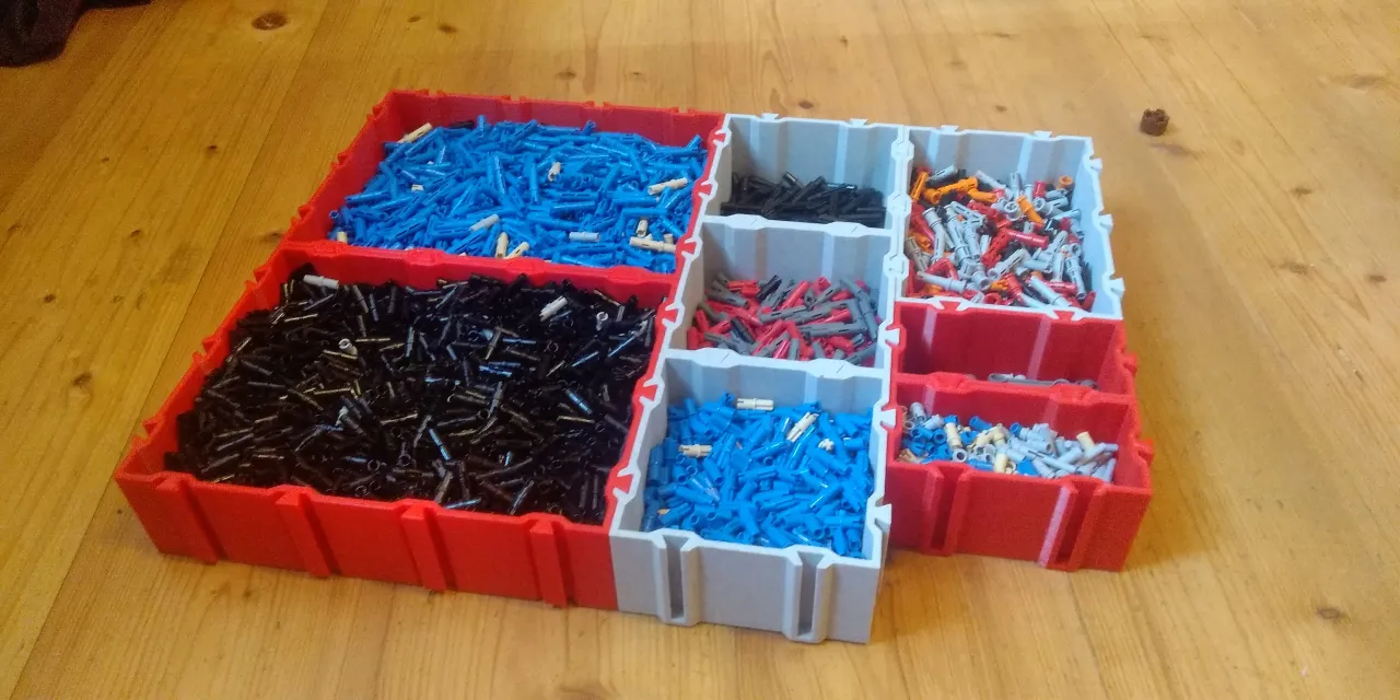 System of modular boxes by Li po | Download free STL model | Printables.com