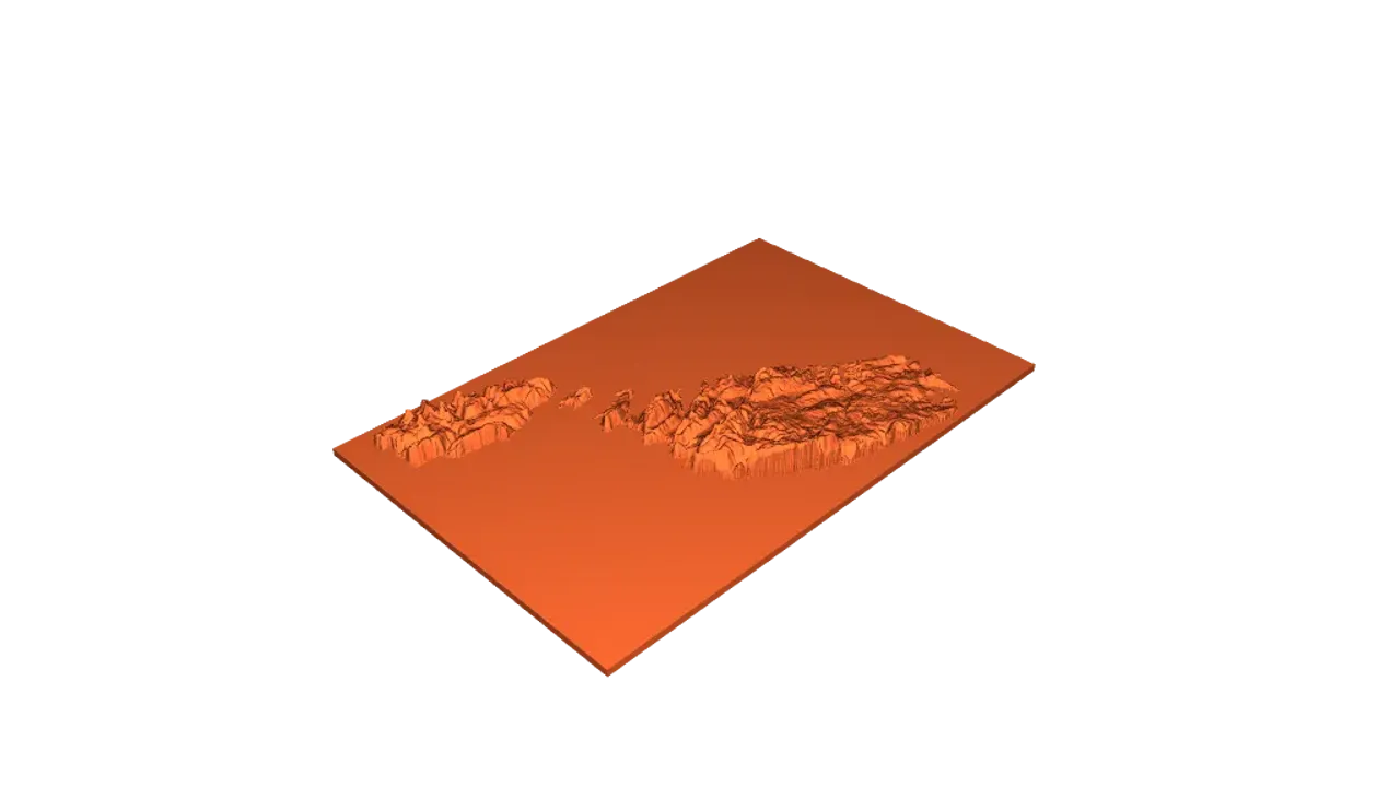 Malta Archipelago Topography by I_Zam | Download free STL model ...