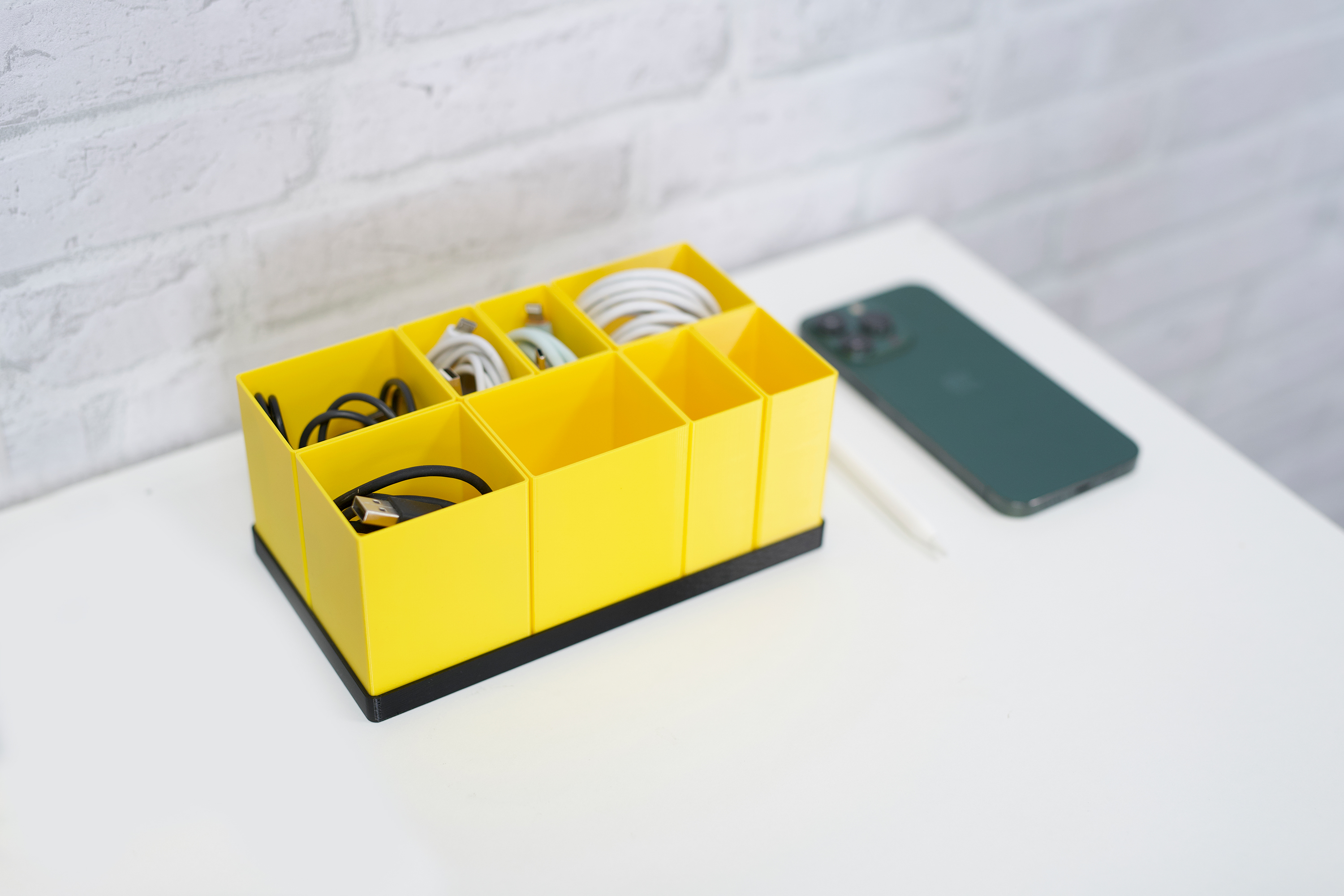 Modern Cable Organizer by K3MN1K | Download free STL model | Printables.com