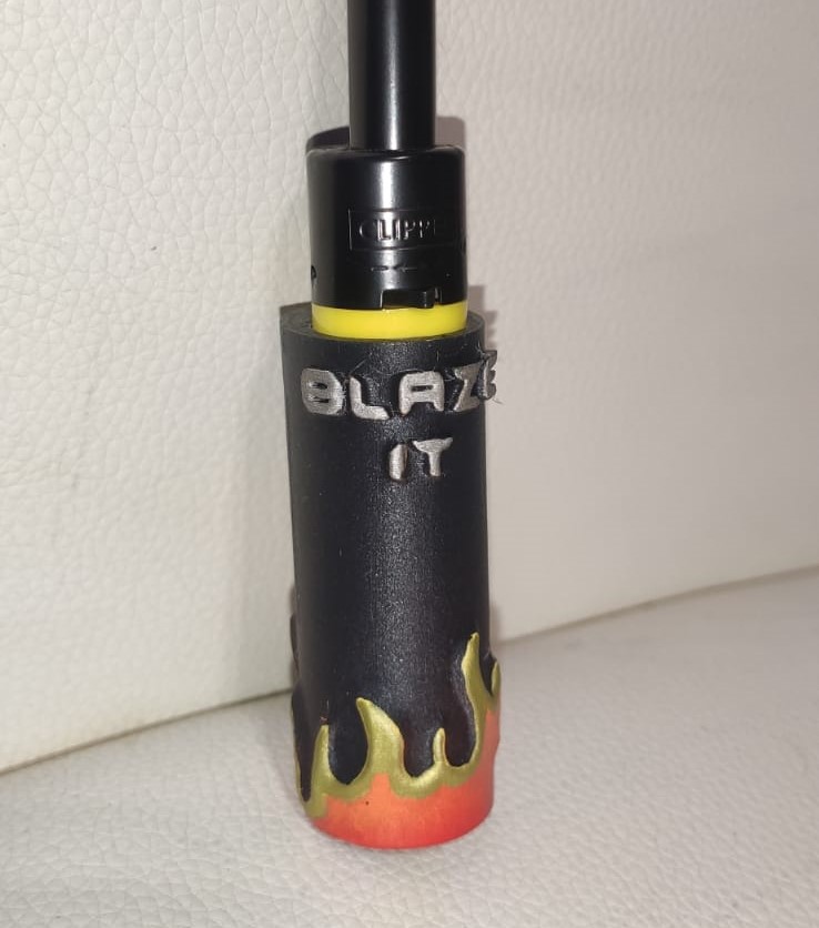 Blaze It Clipper Sleeve by ELLANAS | Download free STL model ...