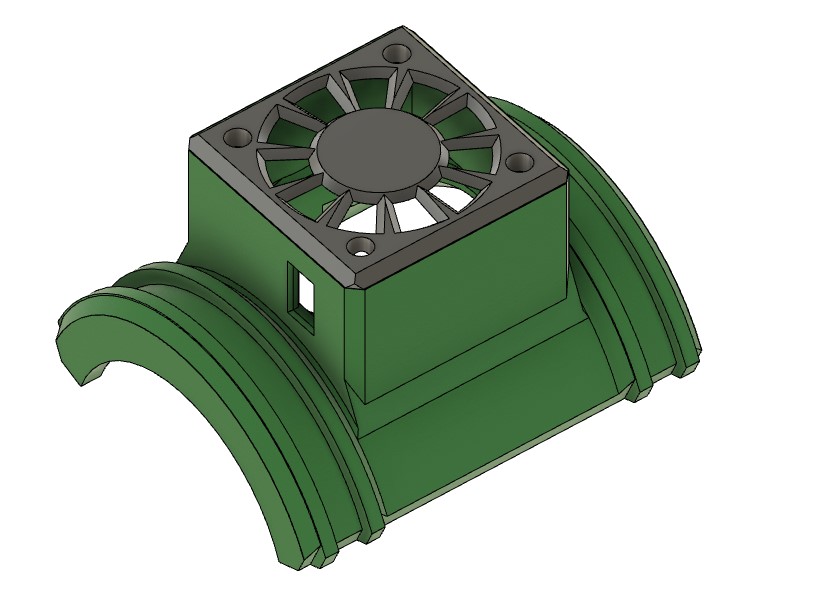 Motor Fan Shroud for RC 4075 Motor von Jeff Hengesbach | Kostenloses ...