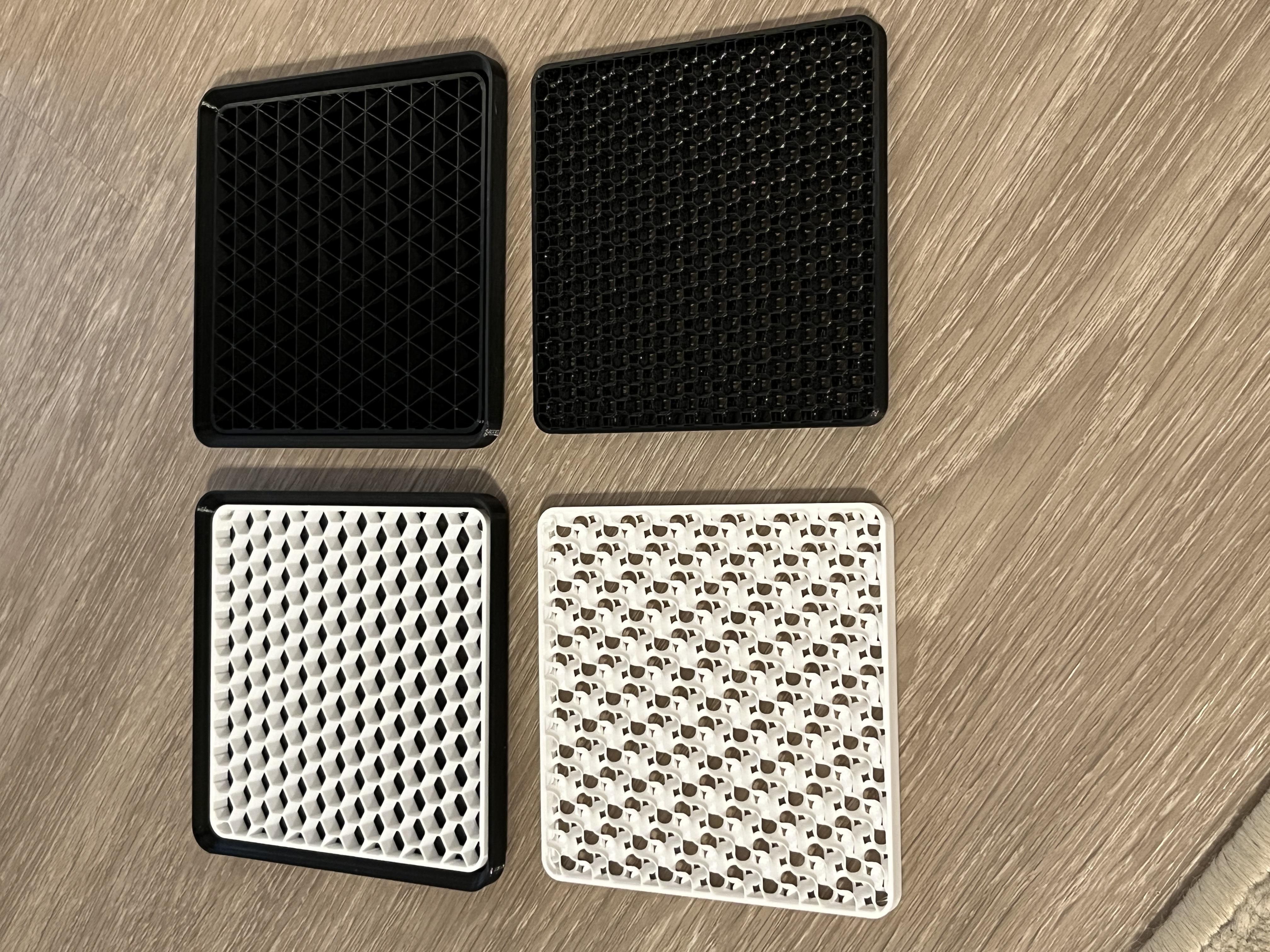 Improved "Ultimate" Coaster / Infill Swatch Coaster por nick779 ...