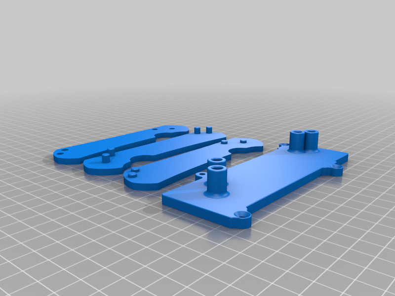 CRK Chris Reeve Knives Sebenza Custom Scale Jig template by Meister ...