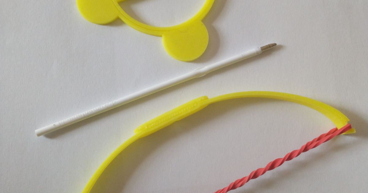 Mini game: Mini bow and target drawer by NagyBig | Download free STL ...