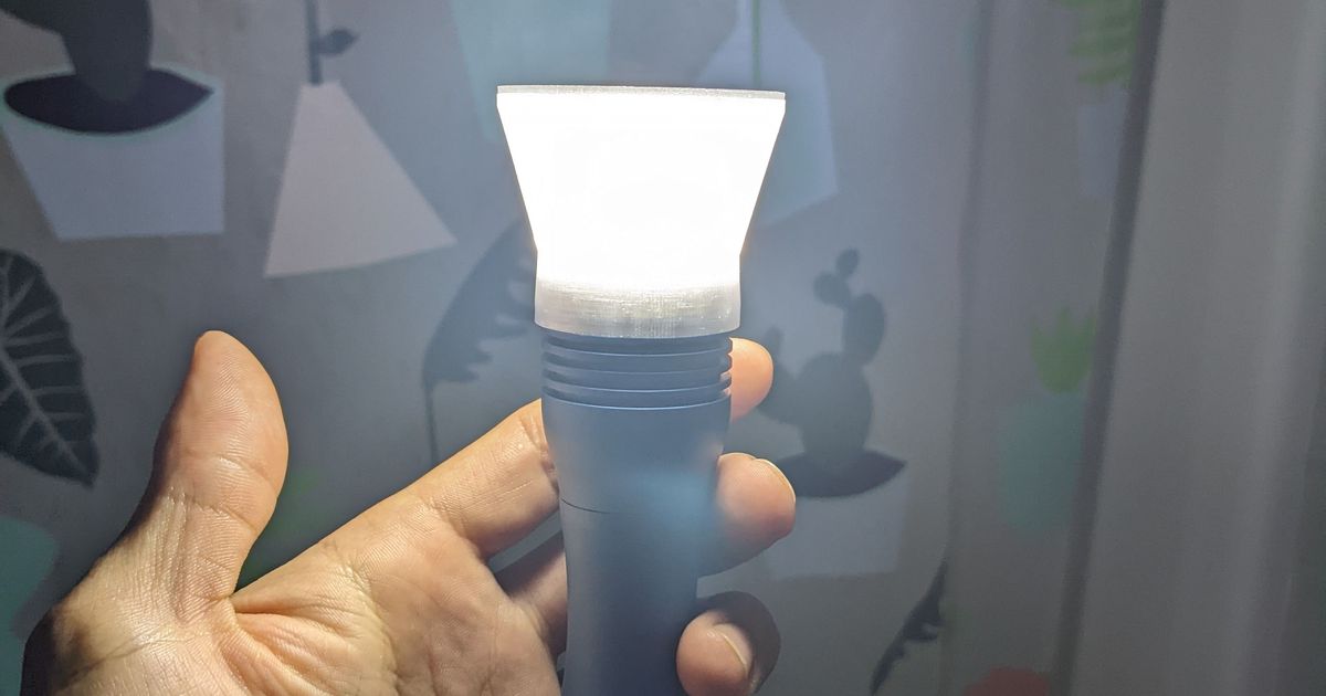 Noctigon KR1 Flashlight Diffuser by Spicy3d | Download free STL model ...