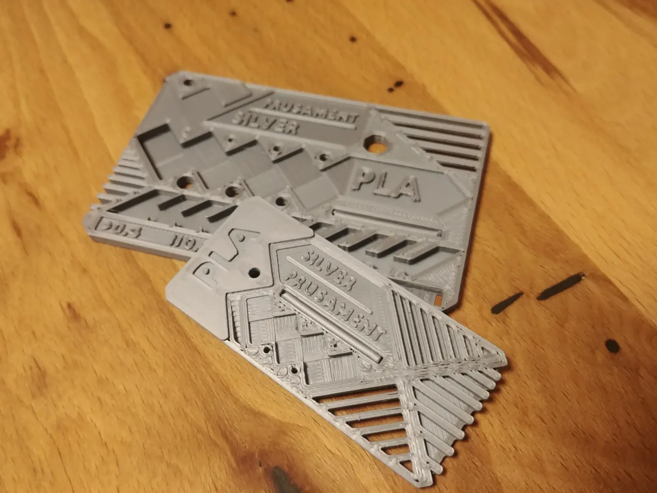 Customizable Filament Card Swatch by matez | Download free STL model ...