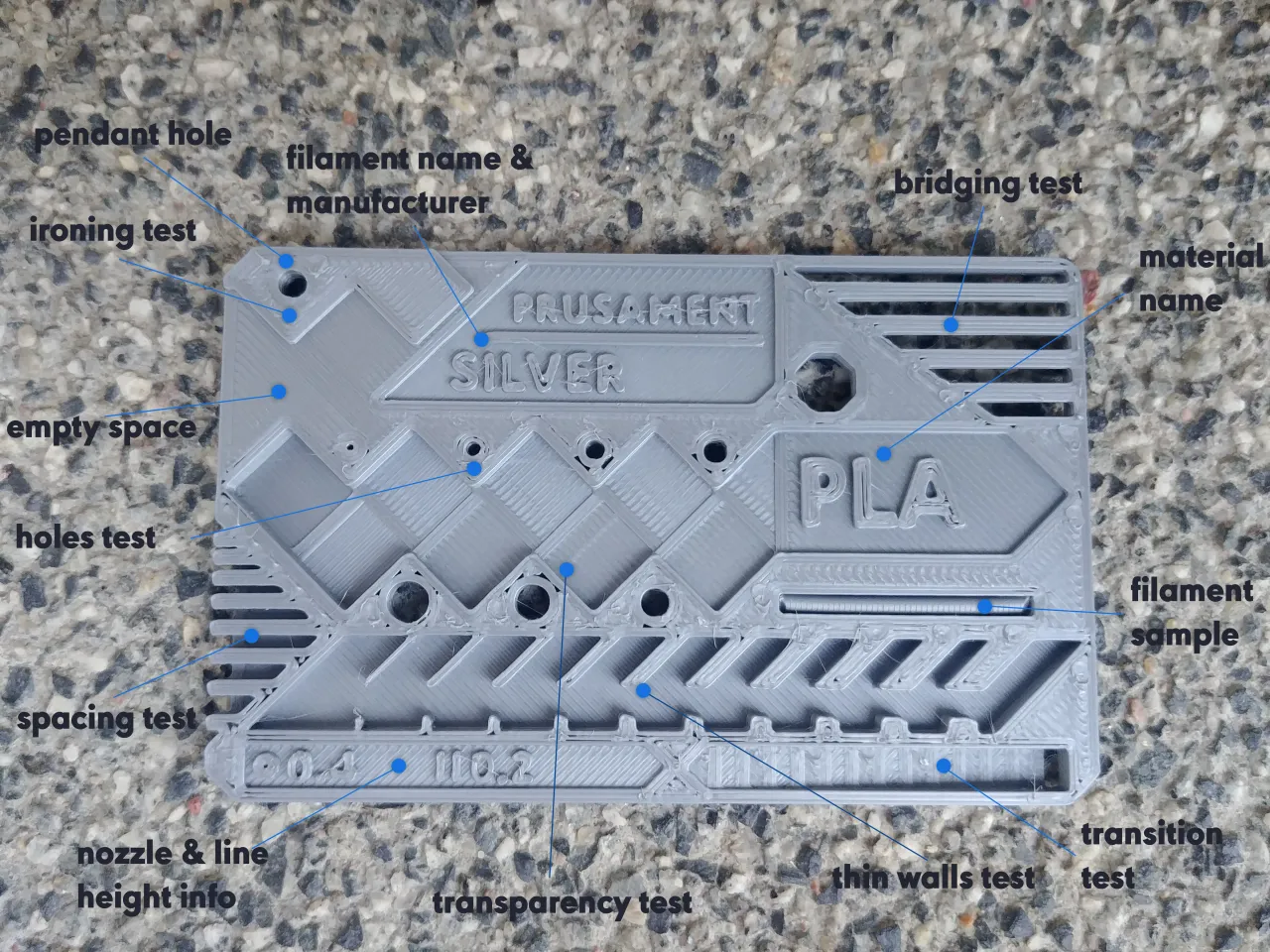 Customizable Filament Card Swatch by matez | Download free STL model ...