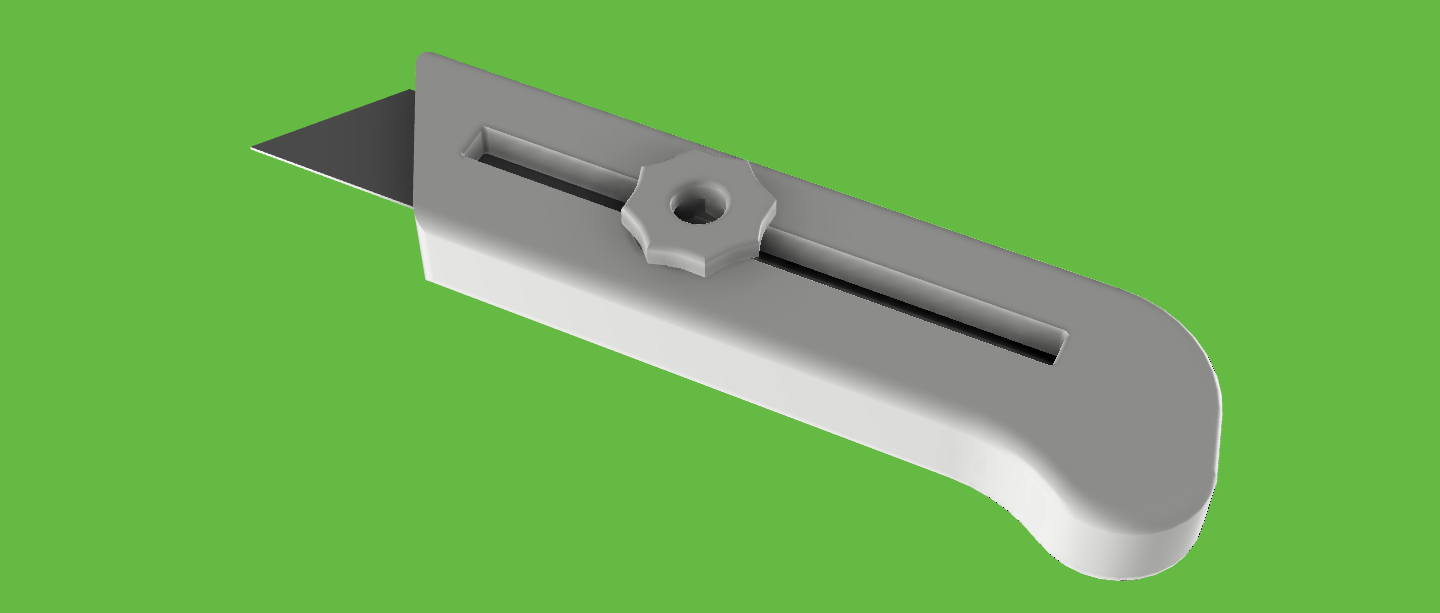 utility knife by fra3desing | Download free STL model | Printables.com