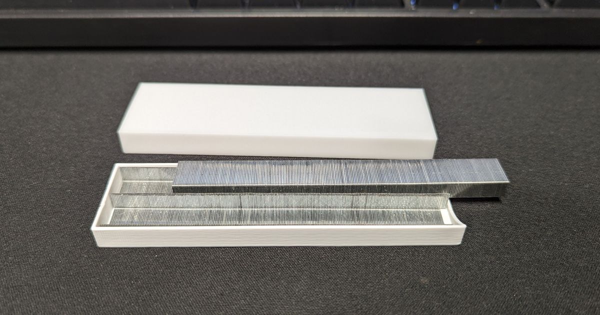 Stapler Staple Box by J.R. Hofer | Download free STL model | Printables.com