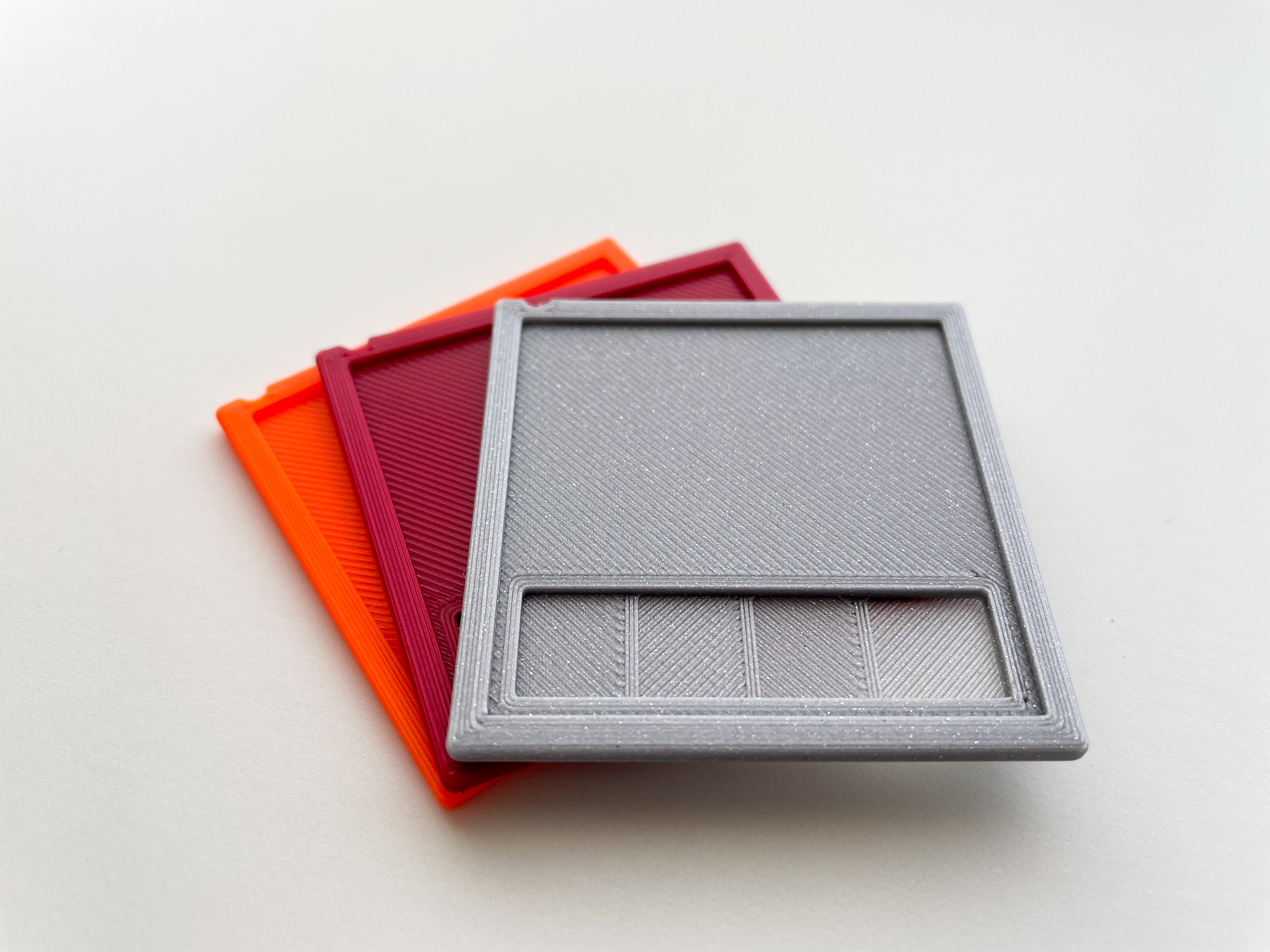 Filament swatches that fit in a slide tray or carousel by Frederik ...