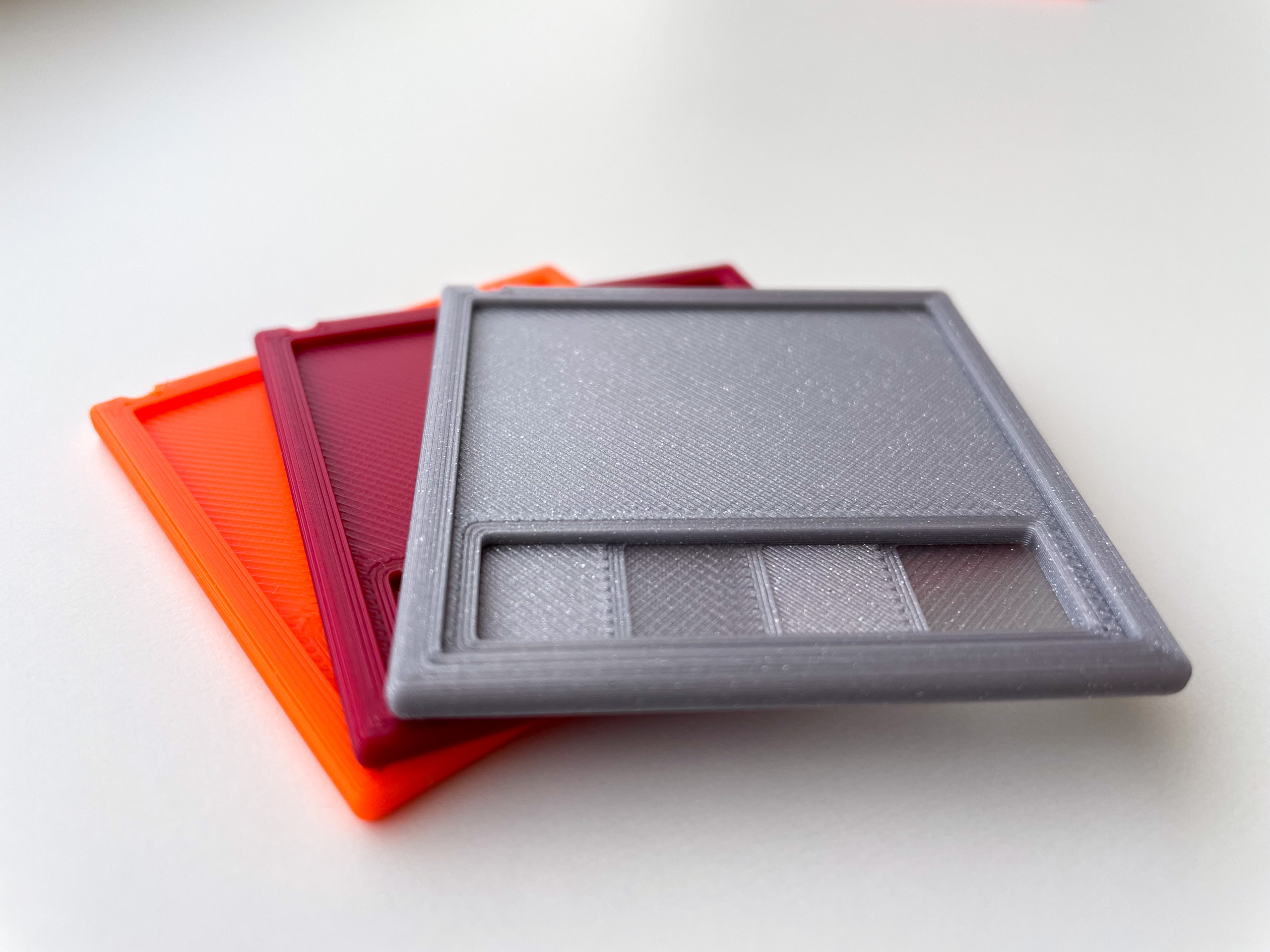 Filament swatches that fit in a slide tray or carousel by Frederik ...