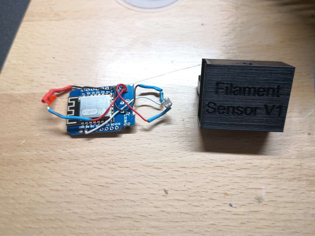 Filament Sensor V1 by stayzeef | Download free STL model | Printables.com