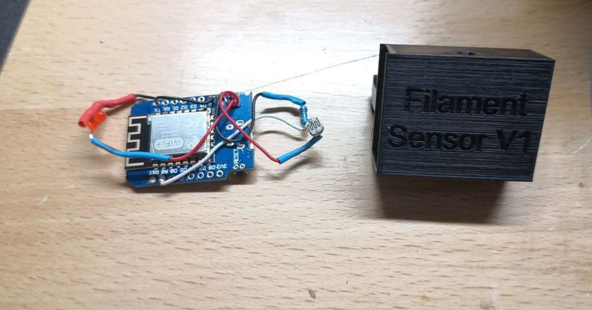 Filament Sensor V1 by stayzeef | Download free STL model | Printables.com