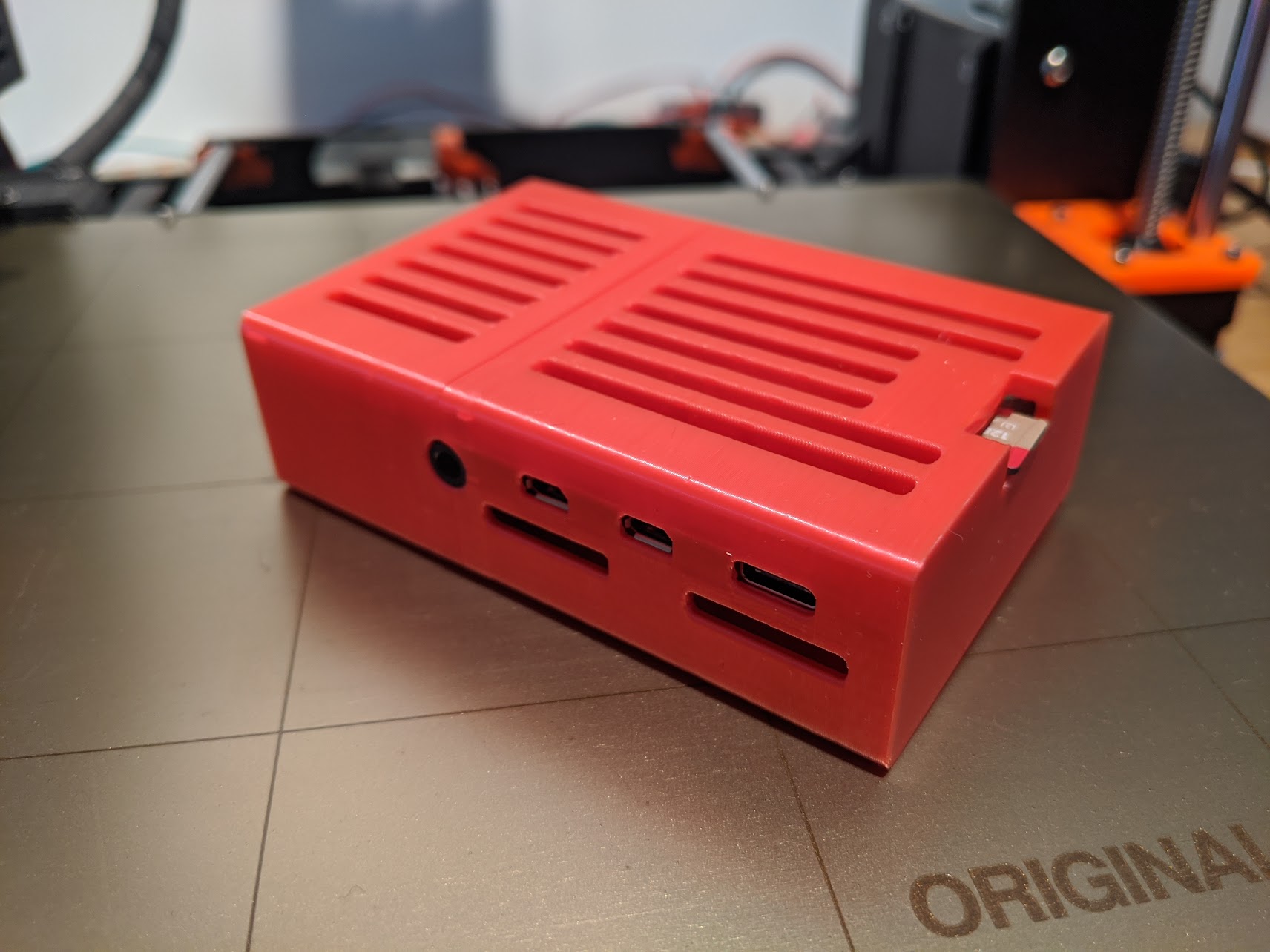 Raspberry PI 4 Sleeve case with vents by jasminl | Download free STL ...