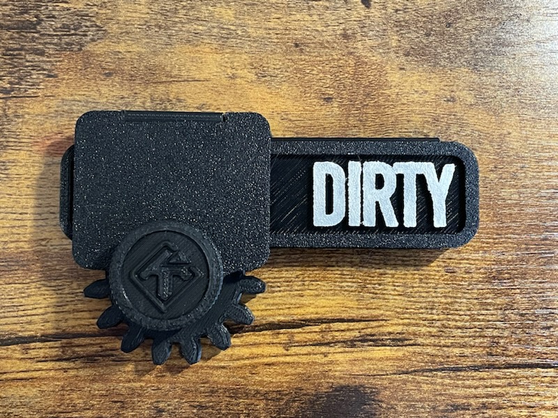 Clerty - Mechanical Dishwasher Sign by Dingus | Download free STL model ...