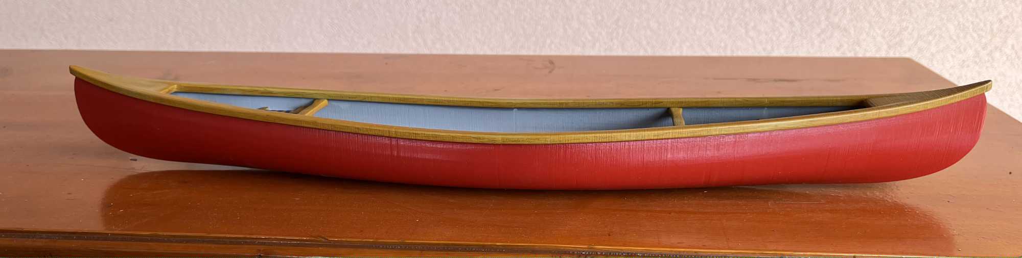 Canoe 1/10 scale with paddles by romcoromcoromco | Download free STL ...