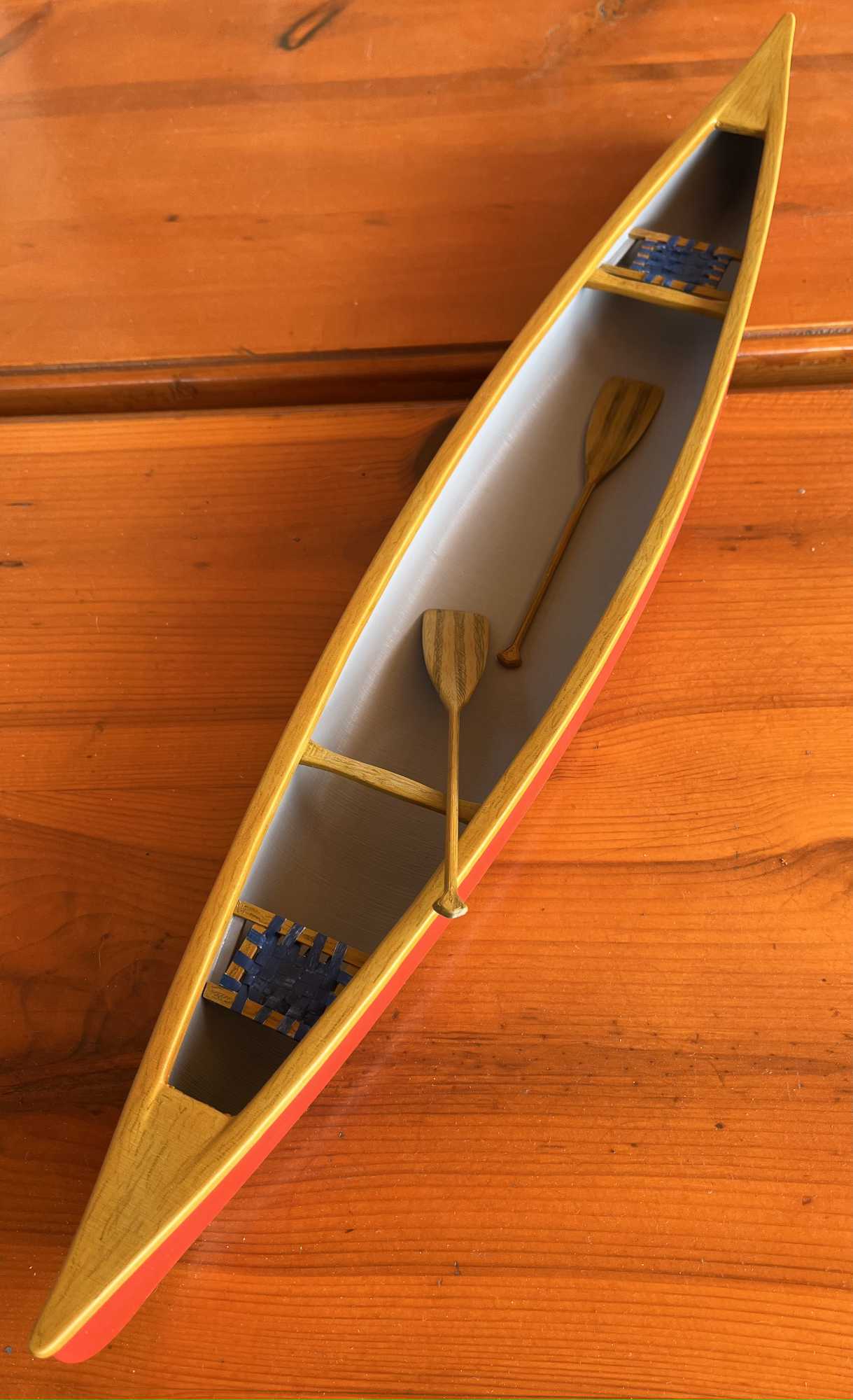 Canoe 1/10 scale with paddles by romcoromcoromco | Download free STL model | Printables.com
