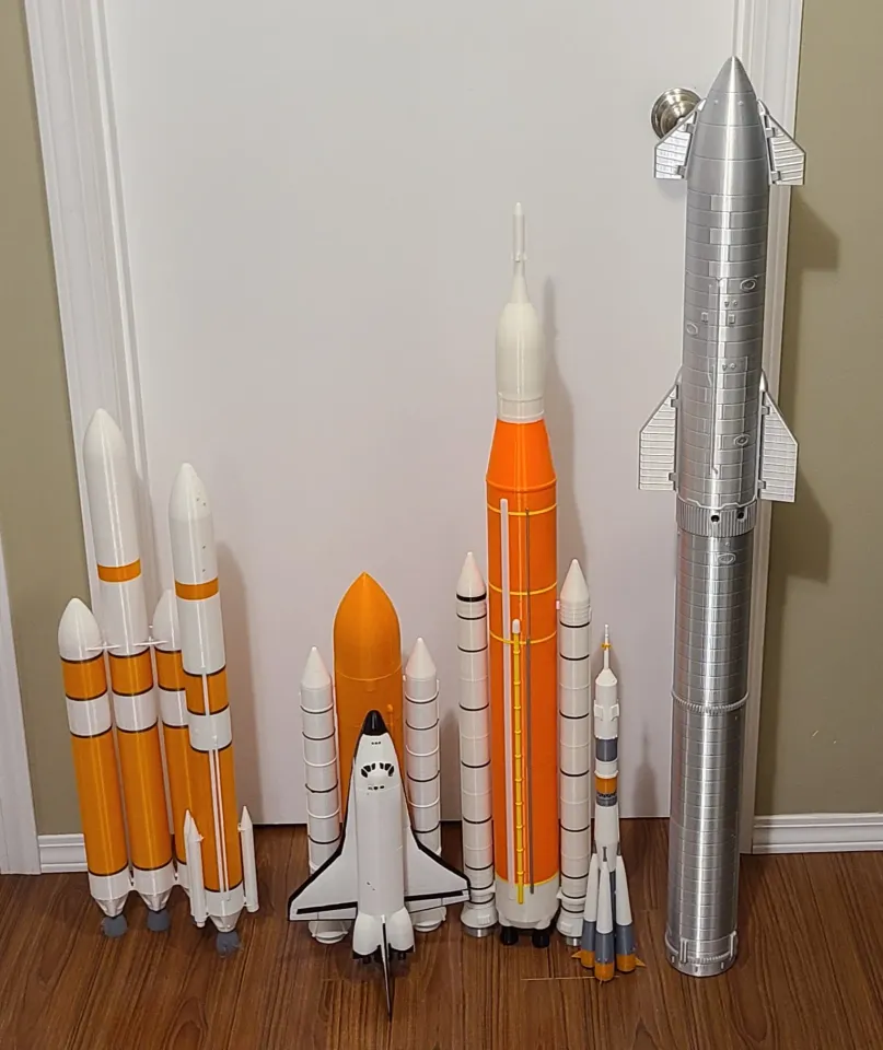 SLS Block 1 (Multi Parts) 1:200 by Daniel Rossong | Download free STL ...