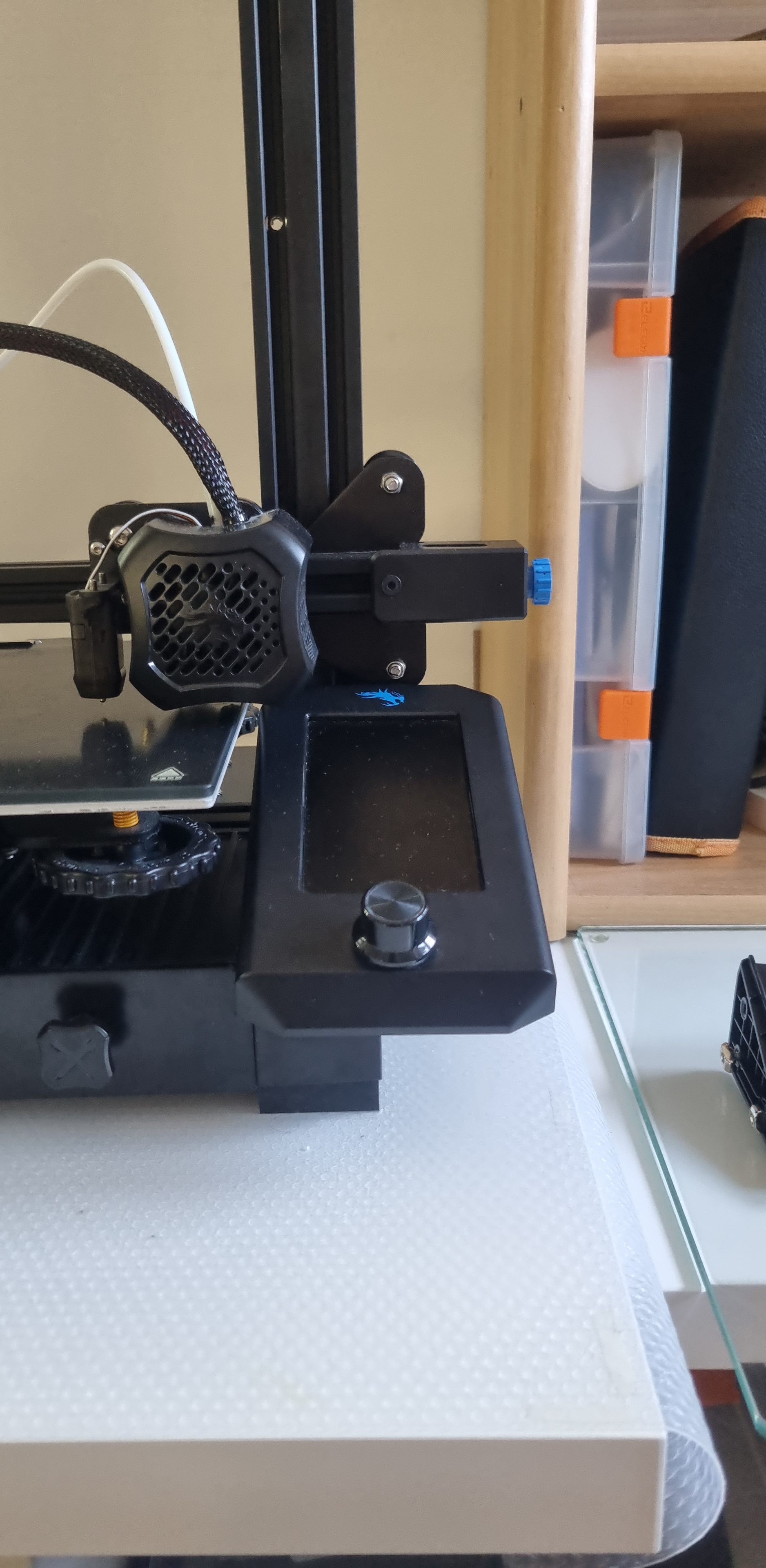 Easy Ender 3 V2 Display Mount (Tight fit) by MSTVS | Download free STL ...