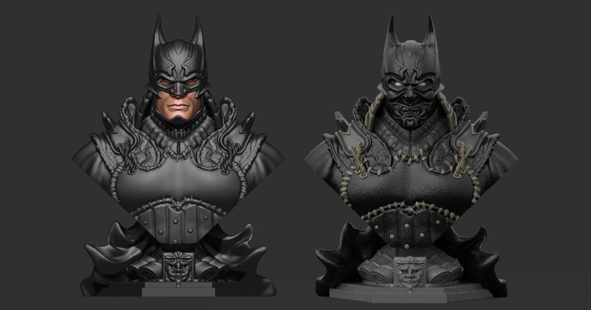 Samurai Batman by Wekster | Download free STL model | Printables.com