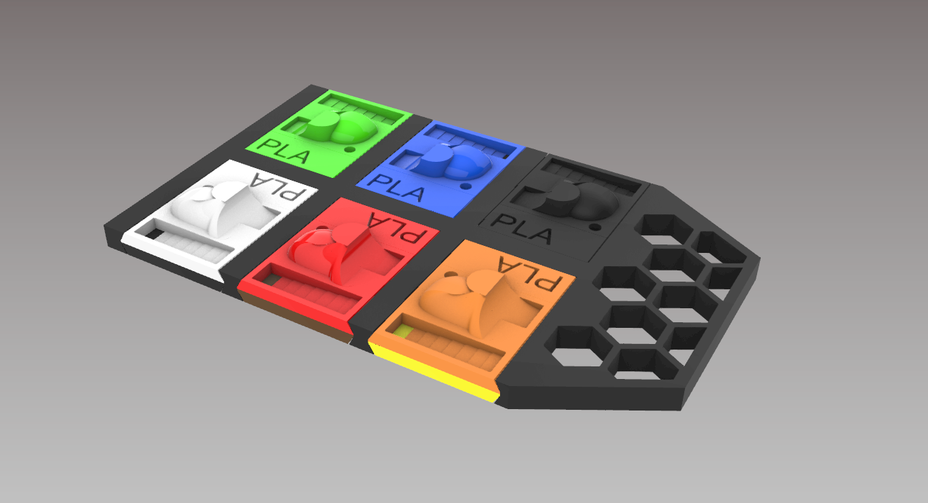 Filament material sampler by Martin Dobšovič | Download free STL model ...