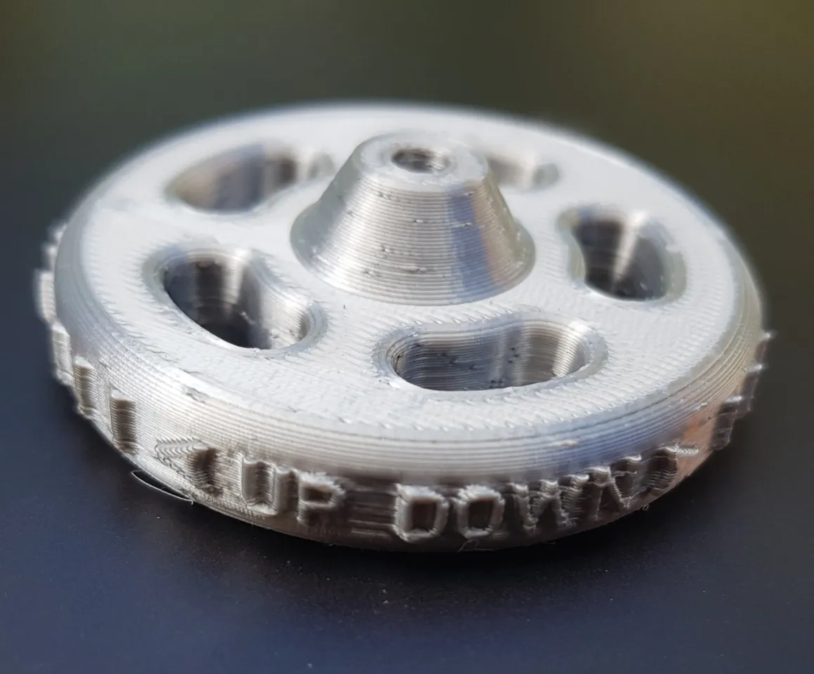 Bed leveling wheel with brass insert for Anycubic Mega Models by ...
