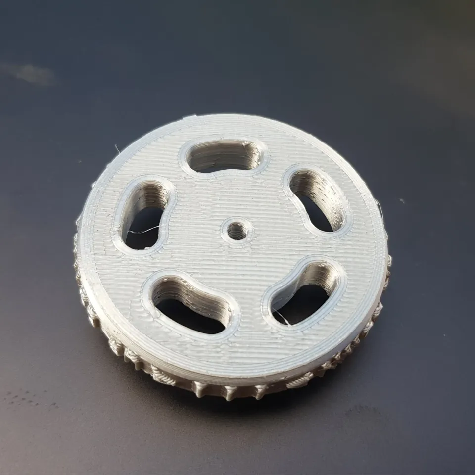 Bed leveling wheel with brass insert for Anycubic Mega Models by ...